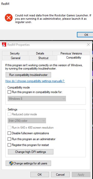 RedM Won T Launch RedM Client Support Cfx Re Community
