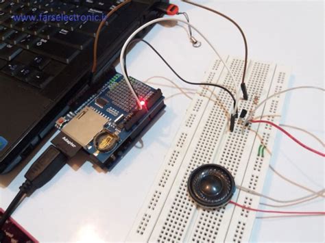 ساخت موزیک پلیر با آردوینو فارس الکترونیک