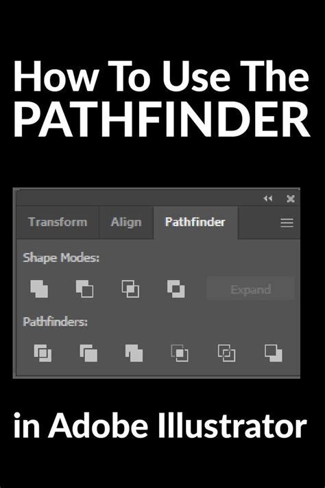 Pathfinder Adobe Illustrator Tutorial Adobe Illustrator Tutorials Illustrator Tutorials
