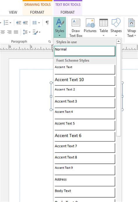 Changing The Line Spacing In Publisher
