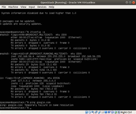 Networking Static Ip Address In A Virtualbox Machine Running Ubuntu
