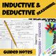 Inductive And Deductive Reasoning Guided Notes For Geometry Notebooks