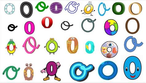 Vocal O Tipos De Letras Abecedario Tipos De Letras Kits Imprimibles