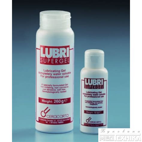 Lubri Supergel гель лубрикант Ceracarta 260 мл купить по лучшей цене