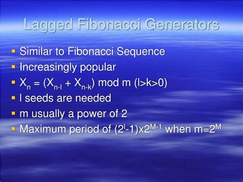 Ppt An Introduction To Random Number Generators And Monte Carlo
