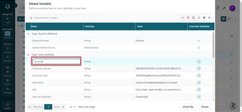 Working With Global Variable New Ui