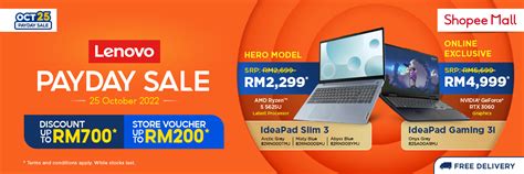 Lenovo Certified Store Bestbuy Online November Shopee Malaysia