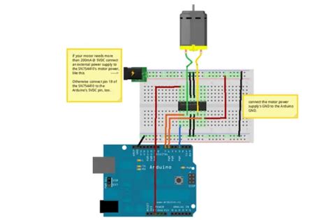 Controlling Dc Motors And Servo Motors With Arduino