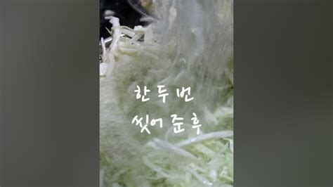 60초비법 유산균폭탄 양배추 절임 만드는 핵심만 간단히~ 네이버 Tv