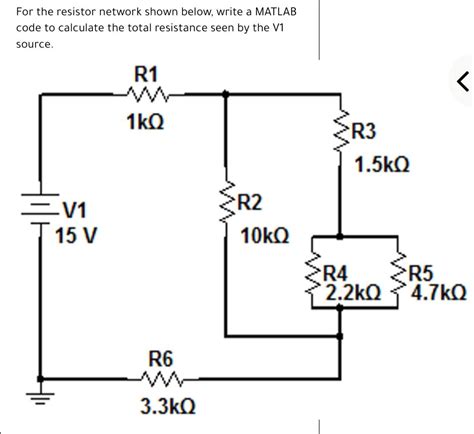Answered For The Resistor Network Shown Below Bartleby
