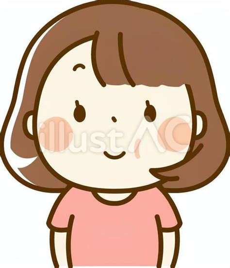 ぽっちゃり体系の女性イラスト No 528408無料イラストフリー素材ならイラストAC