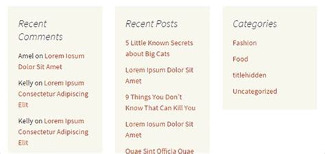 How To Display Wordpress Widgets In Columns Widget Wordpress Column