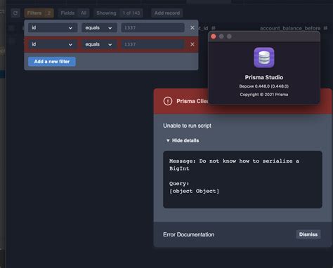 Typeerror Do Not Know How To Serialize A Bigint · Issue 816 · Prisma