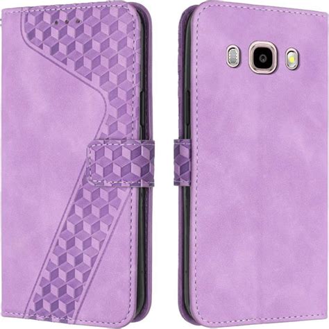 Coque Samsung Galaxy J En Cuir Pu Pochette Portefeuille Magn Tique Tui Antichoc