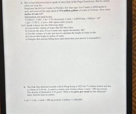 Solved 1 I Love Unit Factors Do You This Problem Will