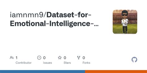 Github Iamnmn9dataset For Emotional Intelligence On Online Learning