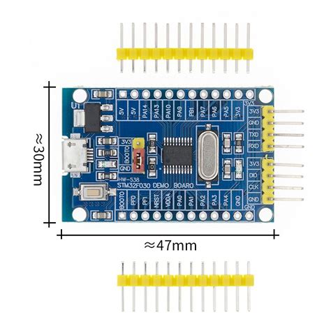 Stm32f030f4p6 Minimum System Development Board Cortex M0 Core 32bit 48