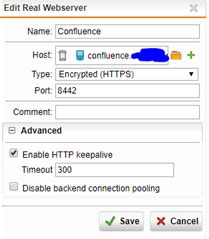 WAF With Wildcard Certificate And Two Real Webservers Network Protection Firewall NAT QoS
