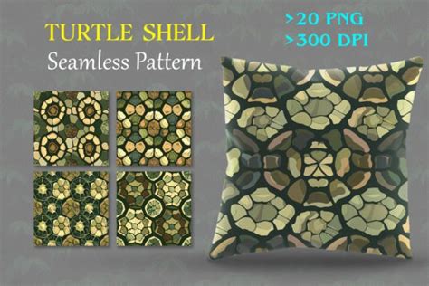 Turtle Shell Seamless Pattern Graphic By Designova Creative Fabrica