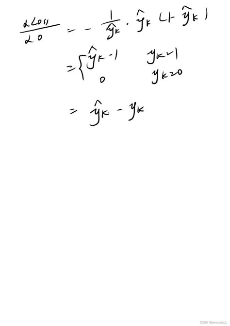 多分类softmax和交叉熵的求导多分类交叉熵损失函数及求导 Csdn博客