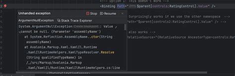 Argumentnullexception In Xaml When Xmlns Is Defined With Using Syntax · Issue 9624 · Avaloniaui