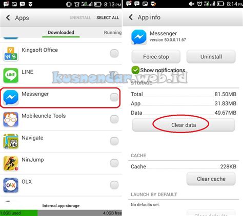 3 Cara Logout Aplikasi Facebook Messenger Di Hp Android Kusnendar