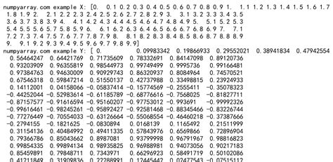 numpy arange函数：创建等差数列的强大工具 极客教程