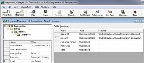 Set Up A Gl Transaction Integration With Analytical Accounting In Dynamics Gp Dynamics Gp