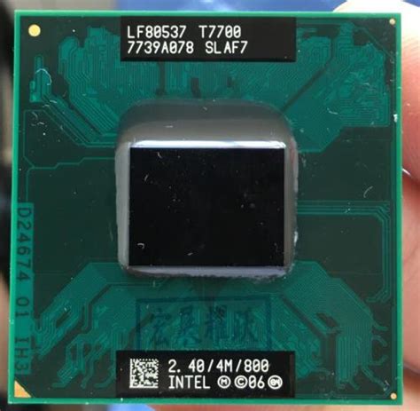 Intel Core 2 Duo T7700 Laptop Notebook Computer CPU Processor PGA 478 ...