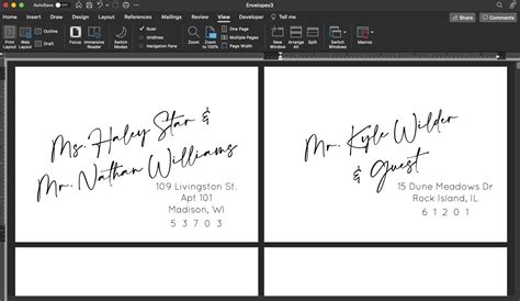 Bulk Custom Envelope Return Address On Back Wedding Envelope Addressing Instant Download