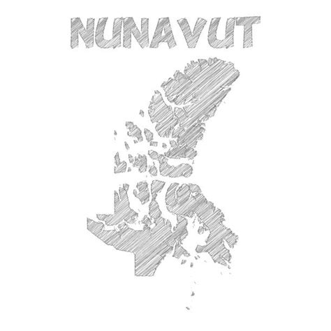 Nunavut Map Illustrations Royalty Free Vector Graphics And Clip Art Istock