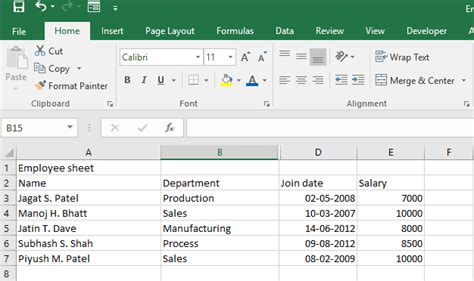 Basic Formatting In Excel Hubpages
