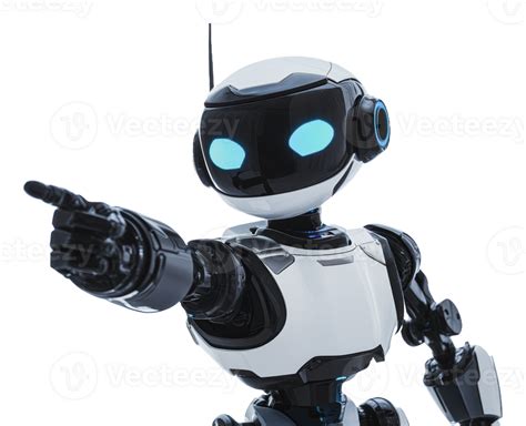 Robotic Figure Displaying Interactive Gesture 53287342 Png