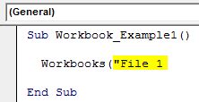 VBA Workbook Examples To Use Excel VBA Workbook Object
