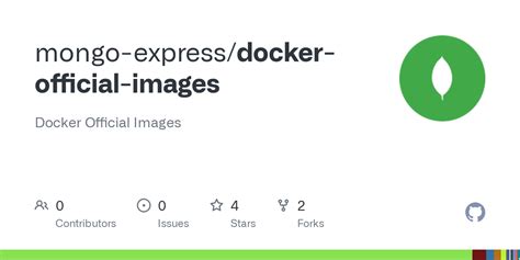 GitHub Mongo Express Docker Official Images Docker Official Images