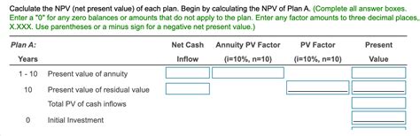 Solved 1 Compute The Payback The Arr The Npv And The