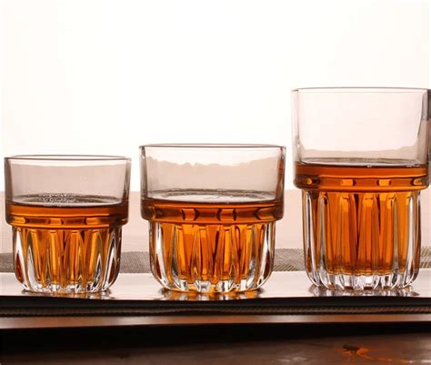 American Stackable Glasses Western Restaurant Drinks Fruit Tea Bar Beer Latte Coffee Wine