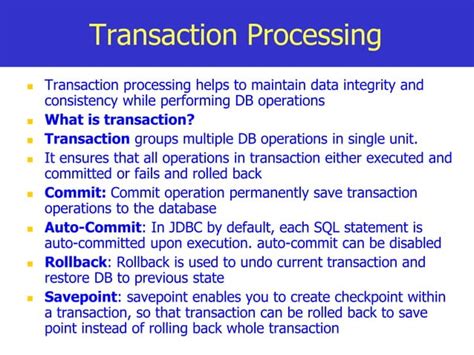 Presentation For Java Data Base Connectivity Ppt