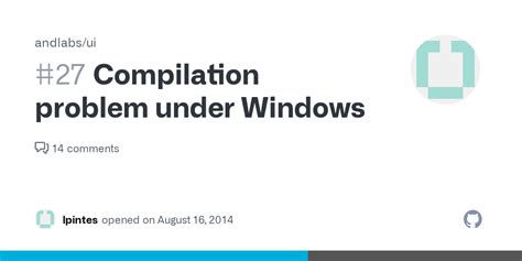 Compilation Problem Under Windows Issue Andlabs Ui GitHub