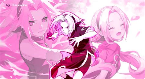 Sakura Haruno Cherry Blossom Wallpaper 2 By Zuzako On Deviantart