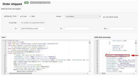 Including Order Variables In The Transactional Email Template