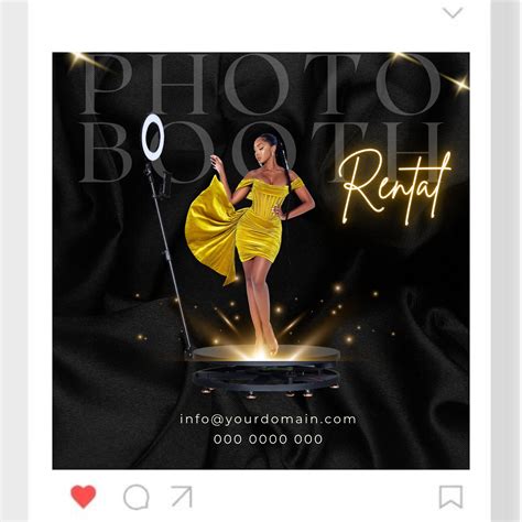 360 Photo Booth Flyer 360 Photobooth Flyer 360 Flyer Template 360