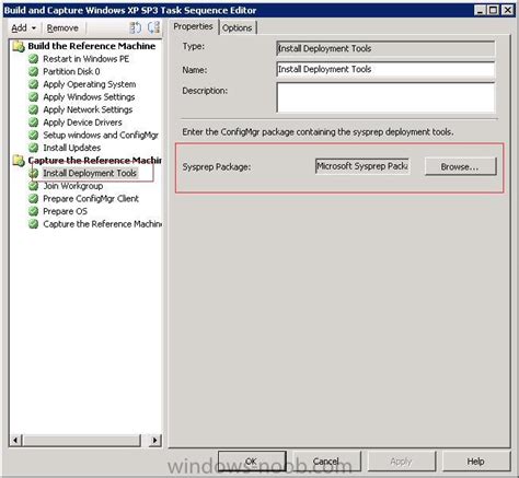 how can i deploy windows xp sp3 using sccm 2007 sp1 part 1 deploy