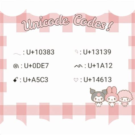 12 Unicodepad Codes 👀💗 Ideas Unicode Coding Text Symbols
