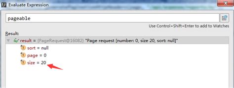 spring what is the default value of size in org springframework data