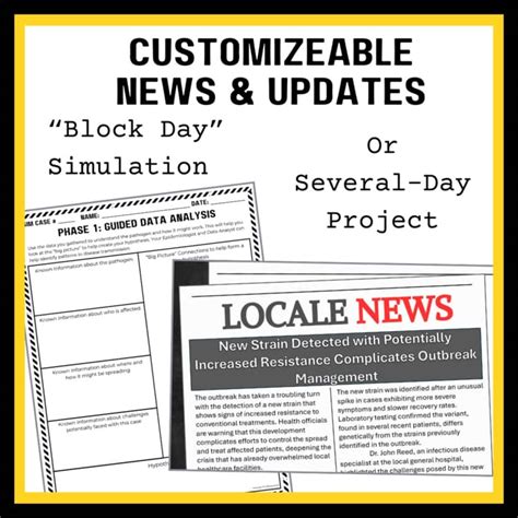 Germs And Infectious Disease Simulation High School Disease Research Project