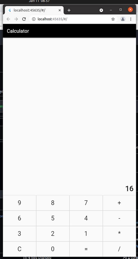 GitHub Flutter Learning Community Calculator