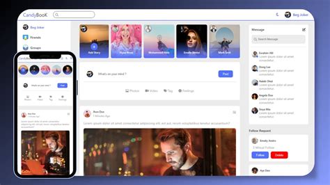 How To Build A Complete Responsive Social Media Website Like Facebook