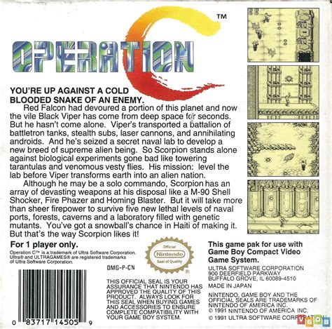 Operation C VGDB Vídeo Game Data Base Operation C VGDB Vídeo Game Data Base