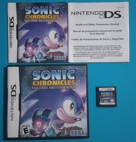 Nds Sonic Chronicles The Dark Brotherhood Video Gaming Video Games Nintendo On Carousell